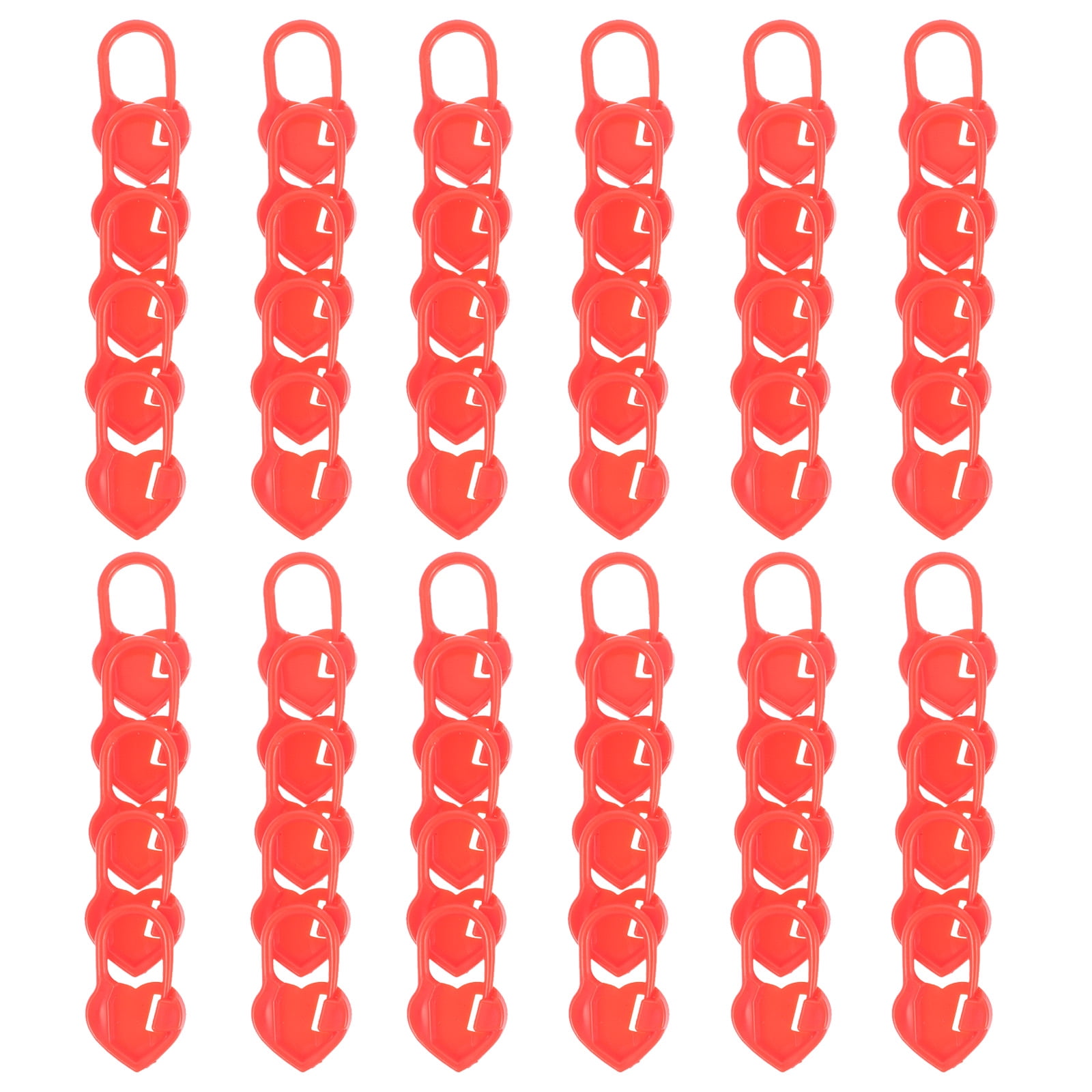 100 Pcs Knitting Needle Clips Stitch Marker Clips Sweater Knitting ...