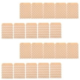 100 Pcs Kraft Paper Bag Cookie Bags Baked Food Candy Packing Gift Sacks ...