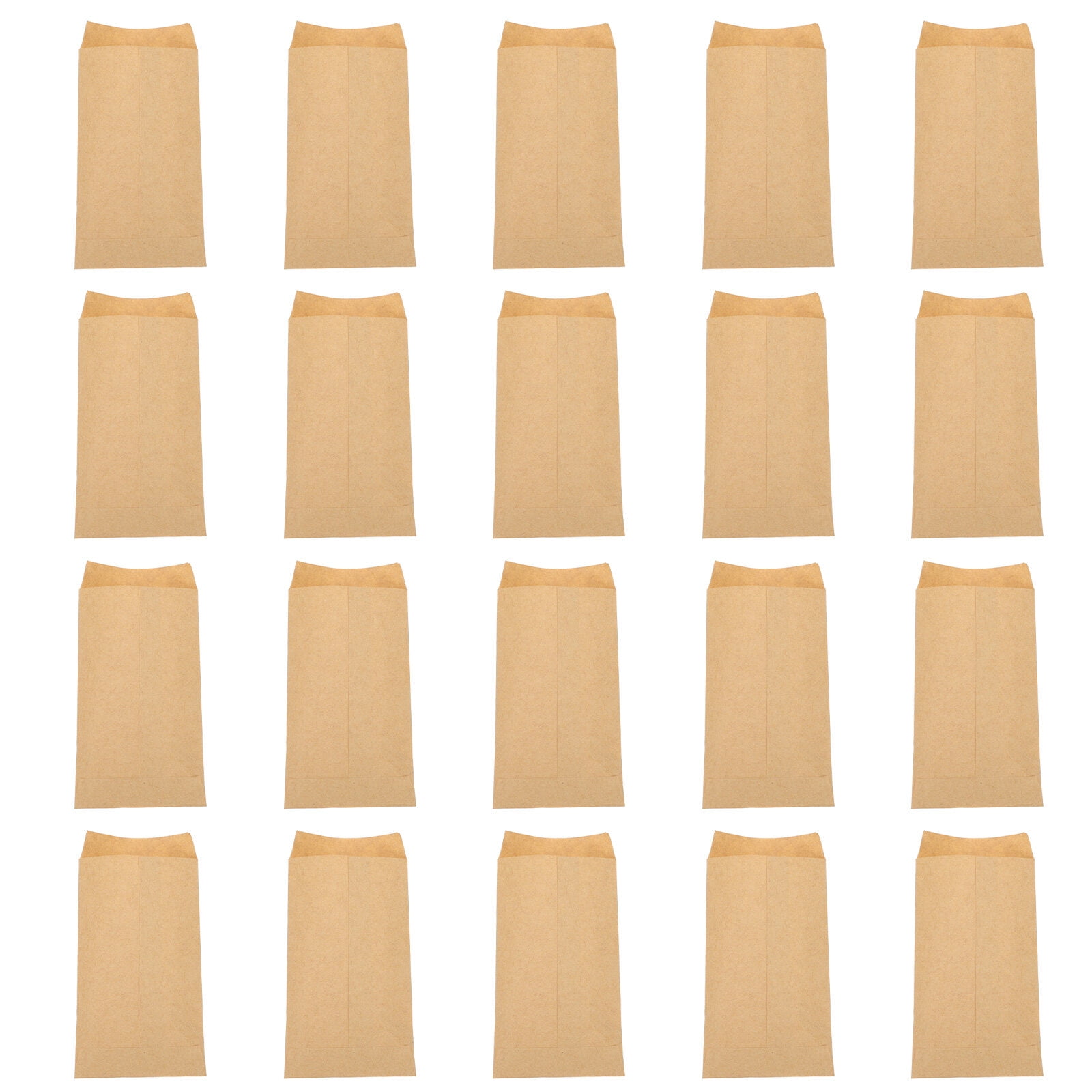 100 Pcs Kraft Paper Seed Bag Wheat Storage Bags Corn - Walmart.com