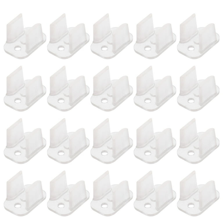 Rope Strip Light Mounting Brackets 100 Pcs LED Stand Silicone Bracket