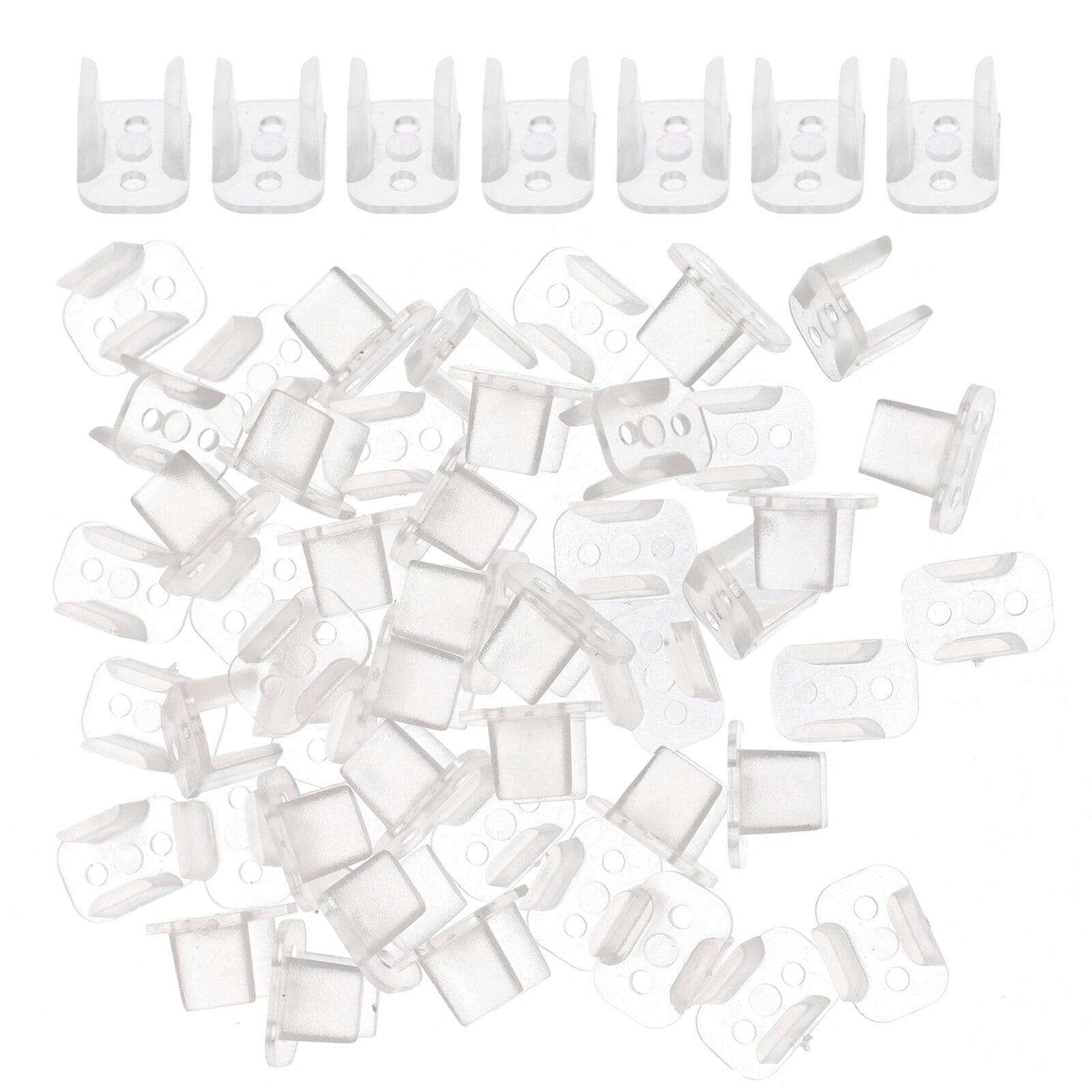 100 Pcs LED Strip Lights LED Bracket LED Light Strip Holder 1.5X1cm ...