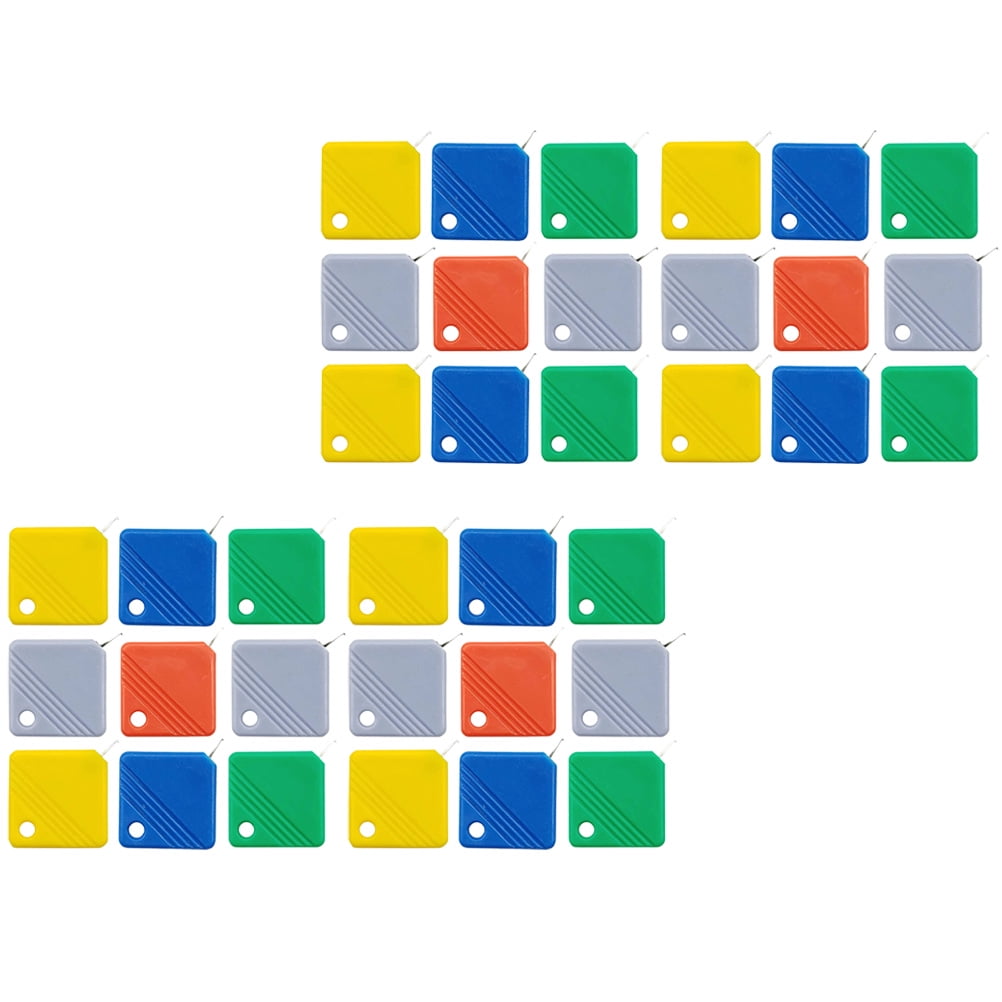 100 Pcs Lab Needle Threader Wall Hanging Threader Beaded Jewelry Tool ...