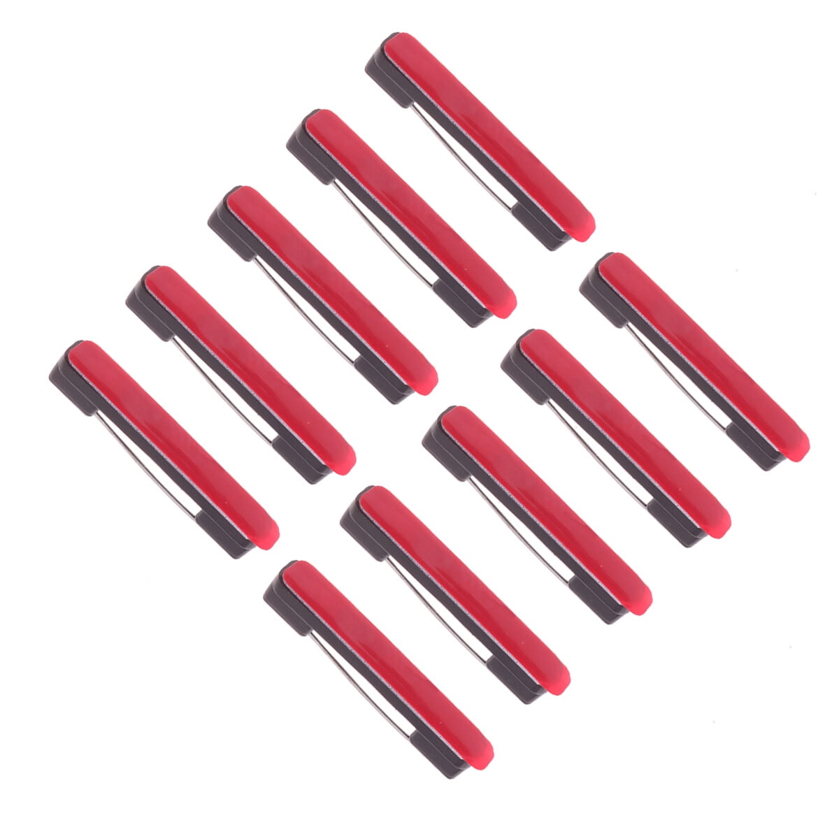 100 Pcs Labels Safety with Adhesive Bar Pins Safety Clasp Pins Safety ...