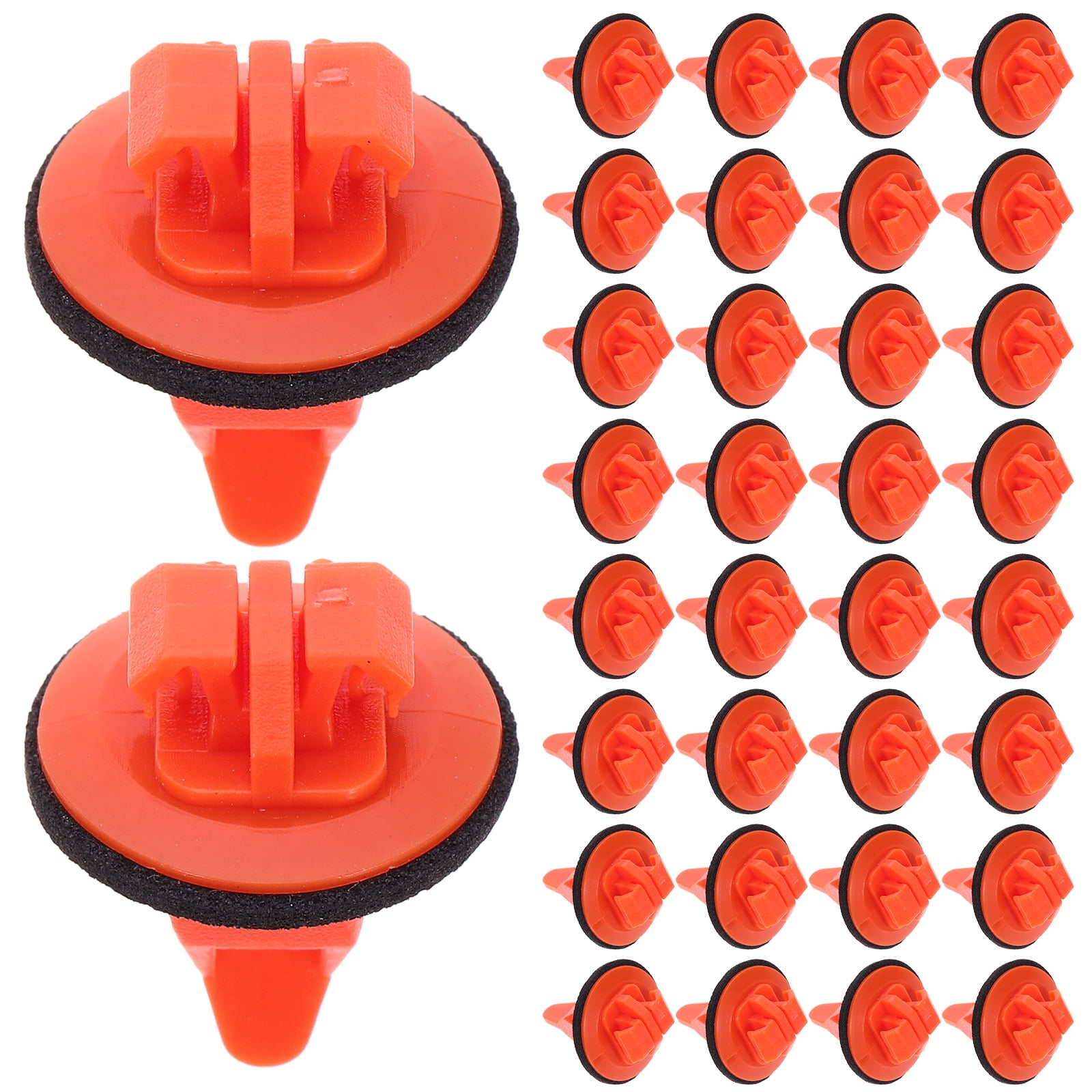Worgeous 100pcs Flare Clips Plastic Retainer Clips for Replacement Trim ...