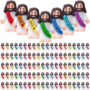Rubber Jesus Action Figures
