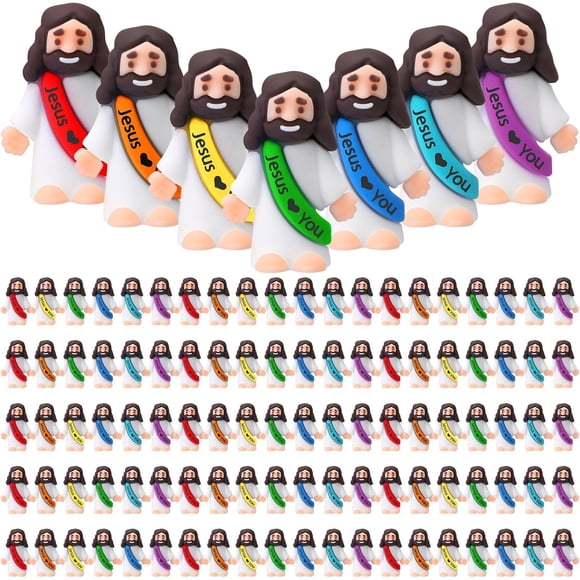 Rubber Jesus Action Figures