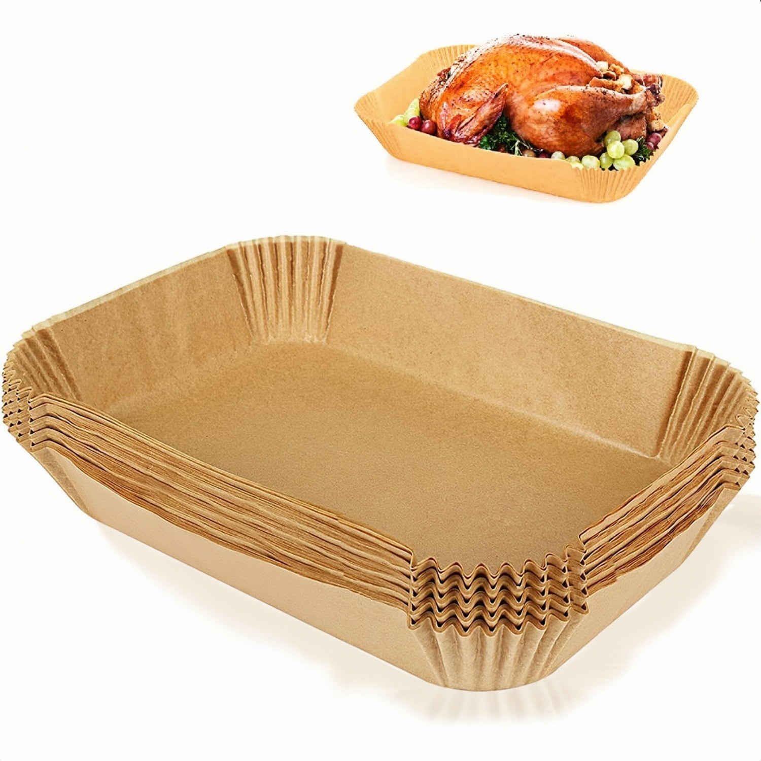 100 Pcs Loaf Pan Liners for Baking Bread 9x5 Inch, Non-Stick Pre Formed ...