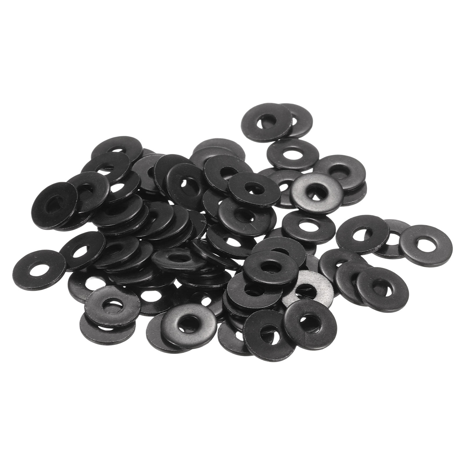 100 Pcs M2.5 Stainless Steel Flat Washers, 8mm Outer Diameter Metal ...