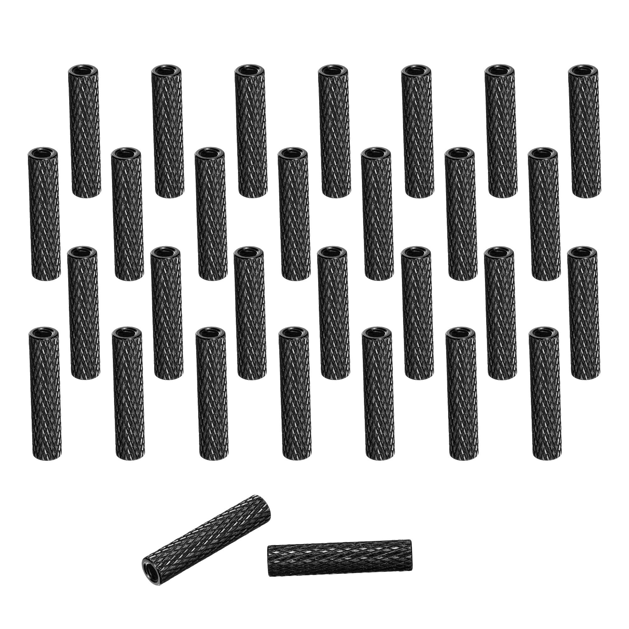 100 Pcs M3 x 23mm Knurled Aluminum Standoff Mesh Spacer Column for FPV ...