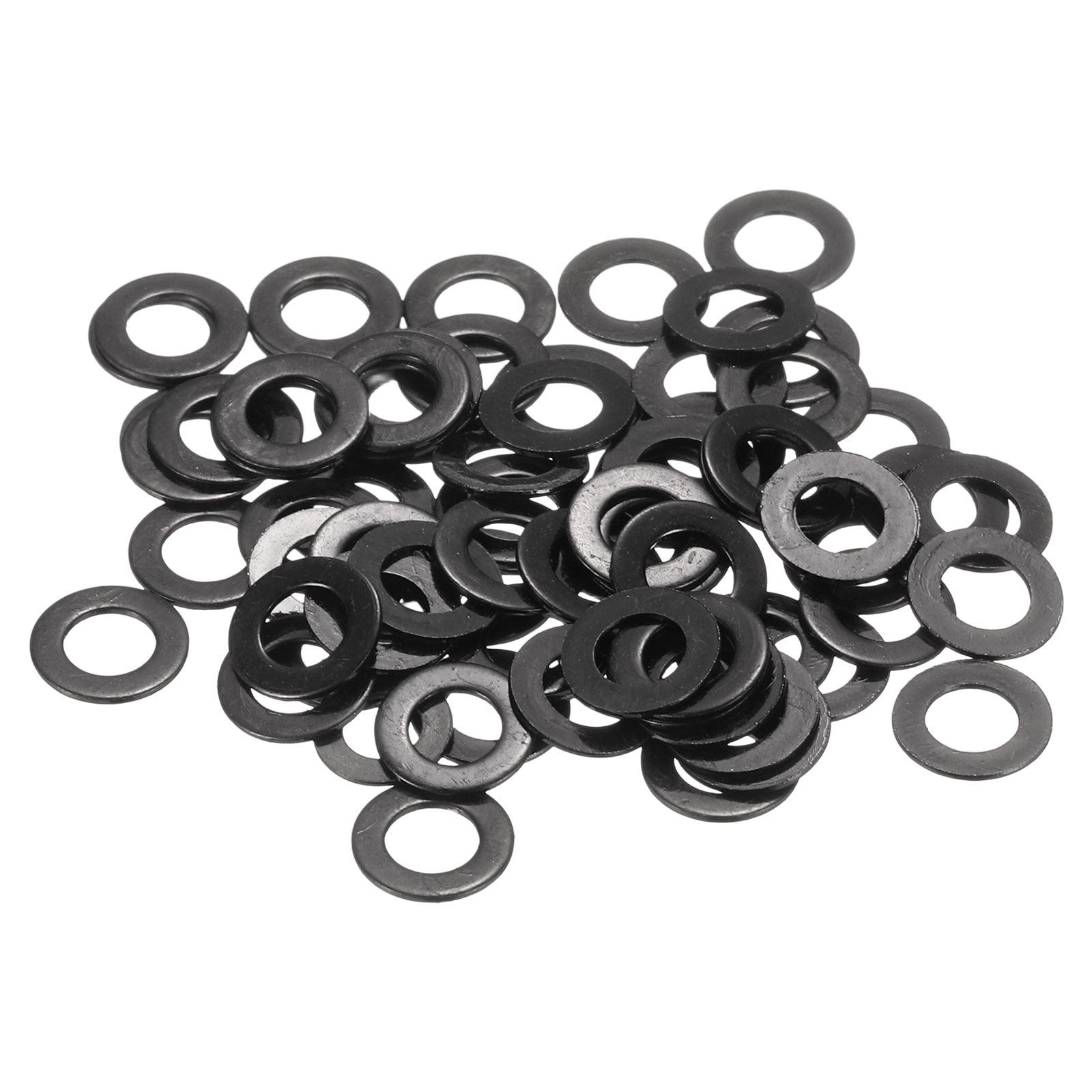 100 Pcs M4 Stainless Steel Flat Washers, 12mm Outer Diameter Metal Flat ...