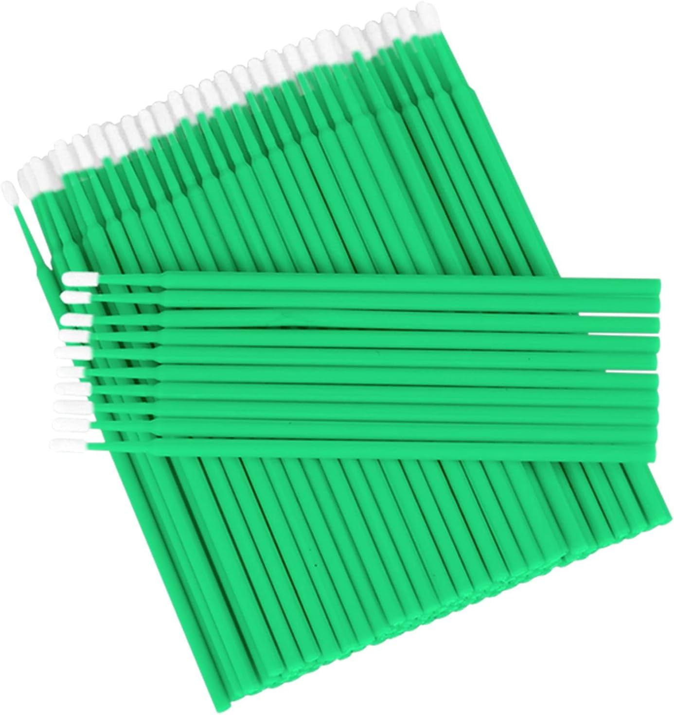 100 Pcs Micro Applicators Brushes, Micro Buds for Eyelashes, Eye Make ...