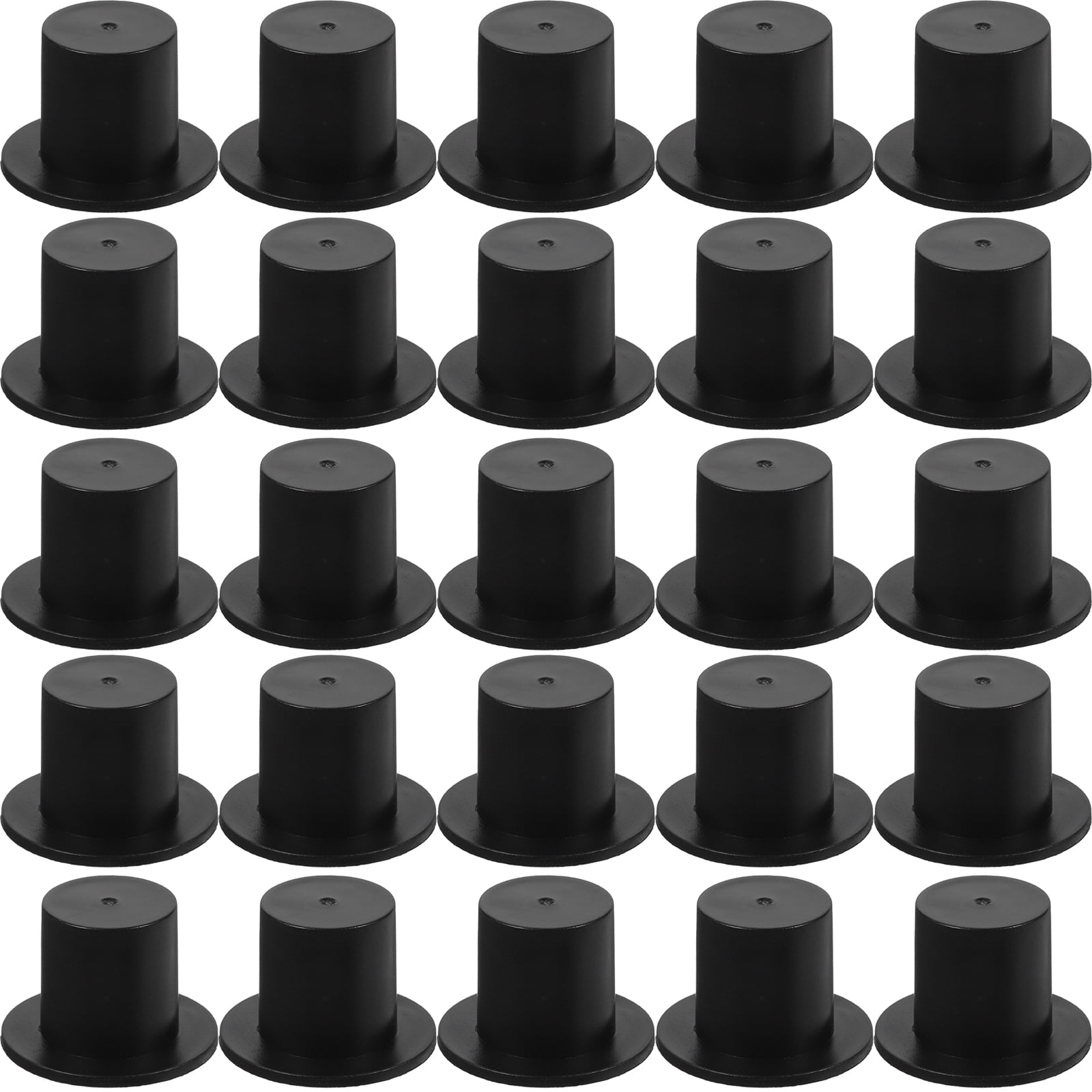 100 Pcs Mini Dolls Toys Mini Top Hat Mini Clown Cap Vivid Doll Toy ...