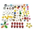 NIBERDA 100 Pcs Mini Resin Animals Figures, Small Plastic Figurines for ...