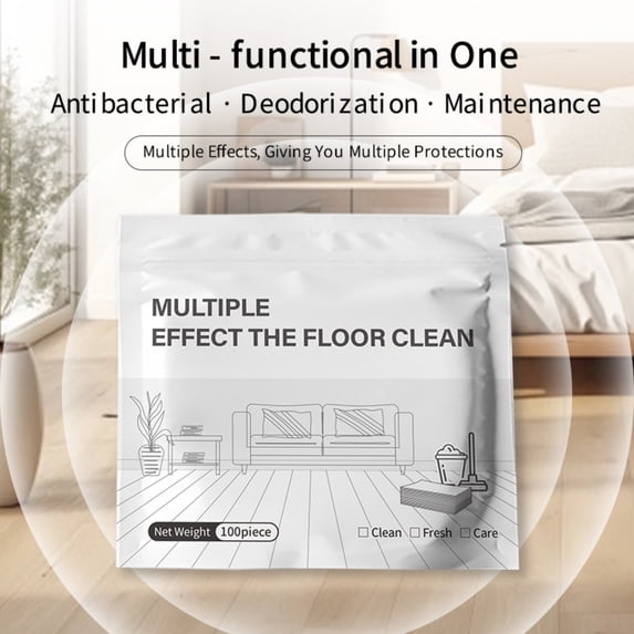 100 Pcs Multi Surface Floor Cleaner Tablets, Hard Wood Floor Cleaning ...