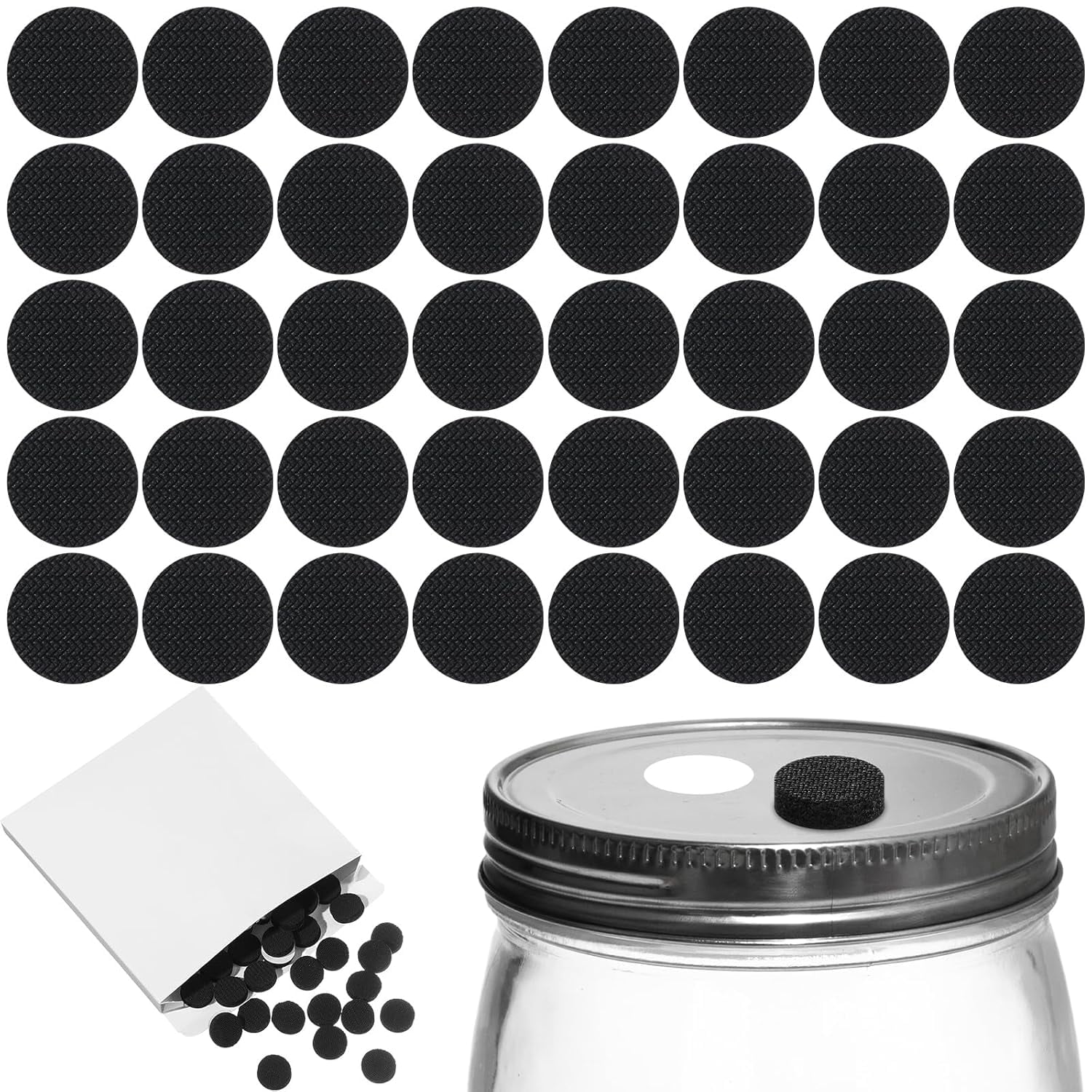 100 Pcs Mushrooms Self Healing Injection Ports 0.8 Inch Vial Silicon ...