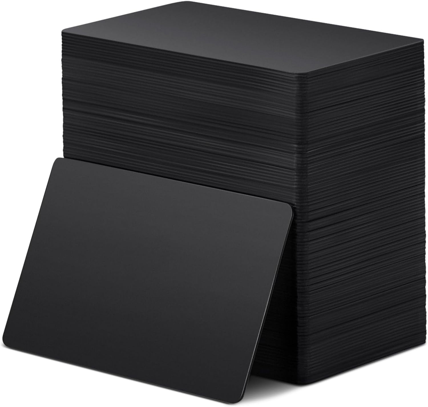 100 Pcs NFC Blank PVC Black Cards Chip 868 Bytes Memory Color Cards ...