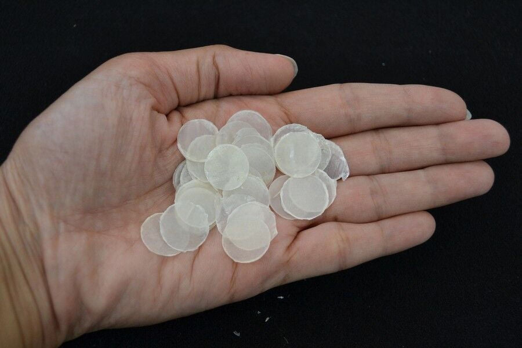 100 Pcs Natural Round Capiz Sea Shell Blank Discs 5/8" - Walmart.com