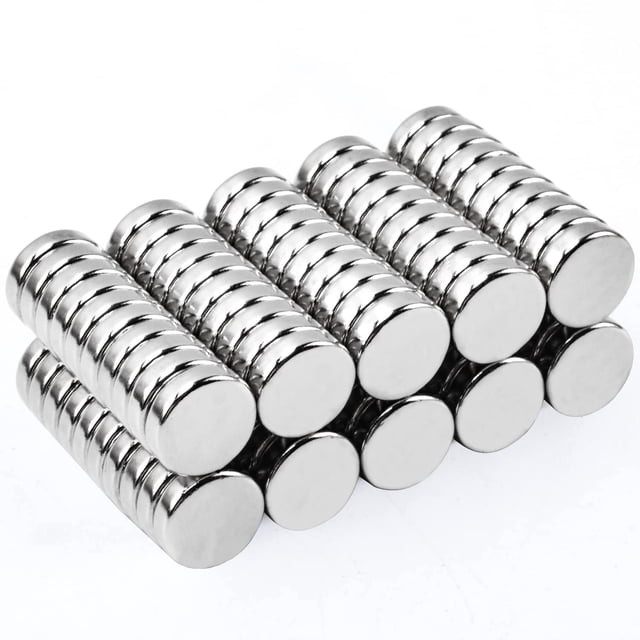 100 Pcs Neodymium Disc 9mm x 3mm - Walmart.com