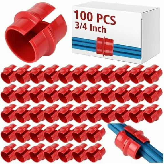 100 Pcs Non-Metallic Cable Connectors (3/4 Inch), NM Wire Fixing ...