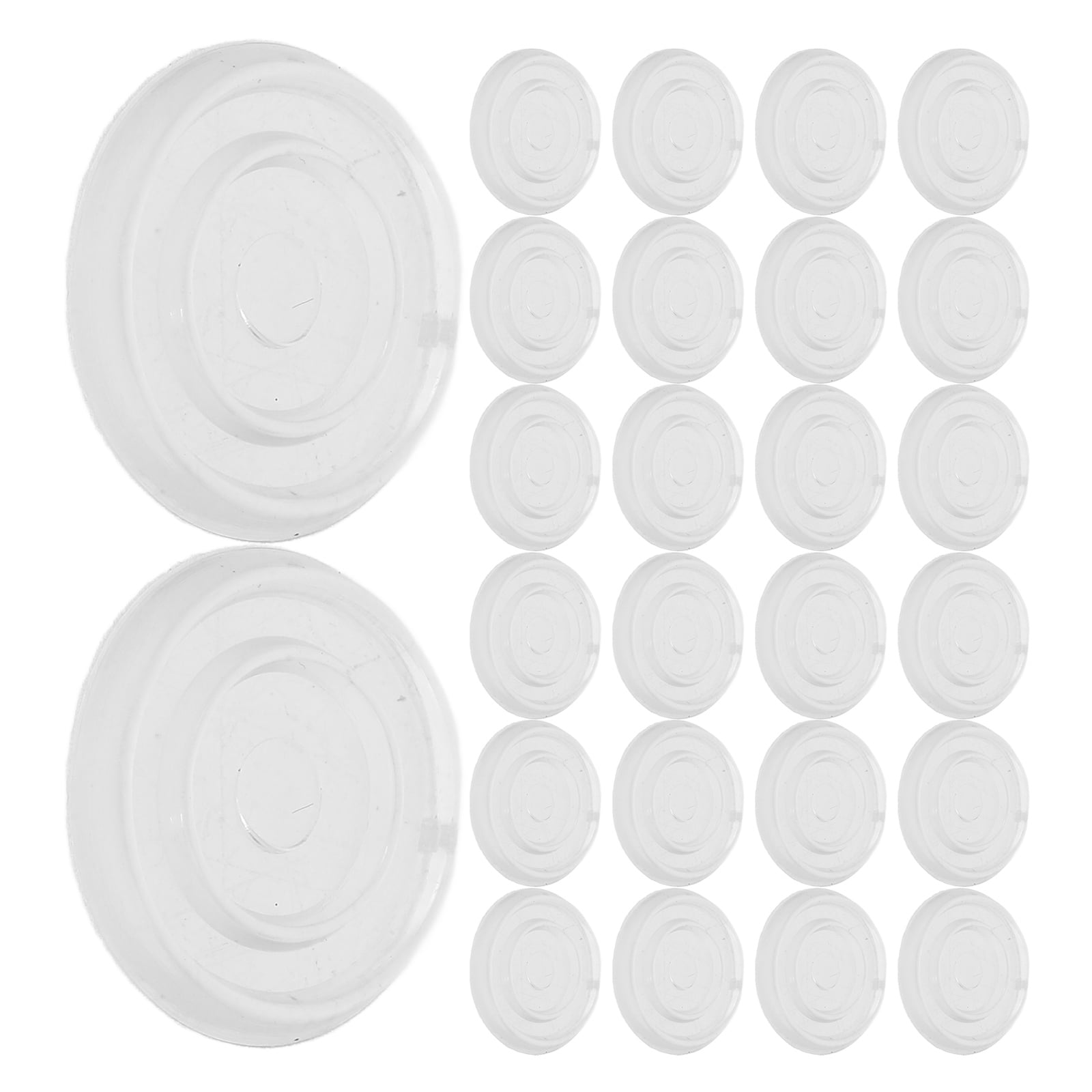 100 Pcs Non-slip Mat Replaceable Couch Stoppers Table Leg Pad Compact ...