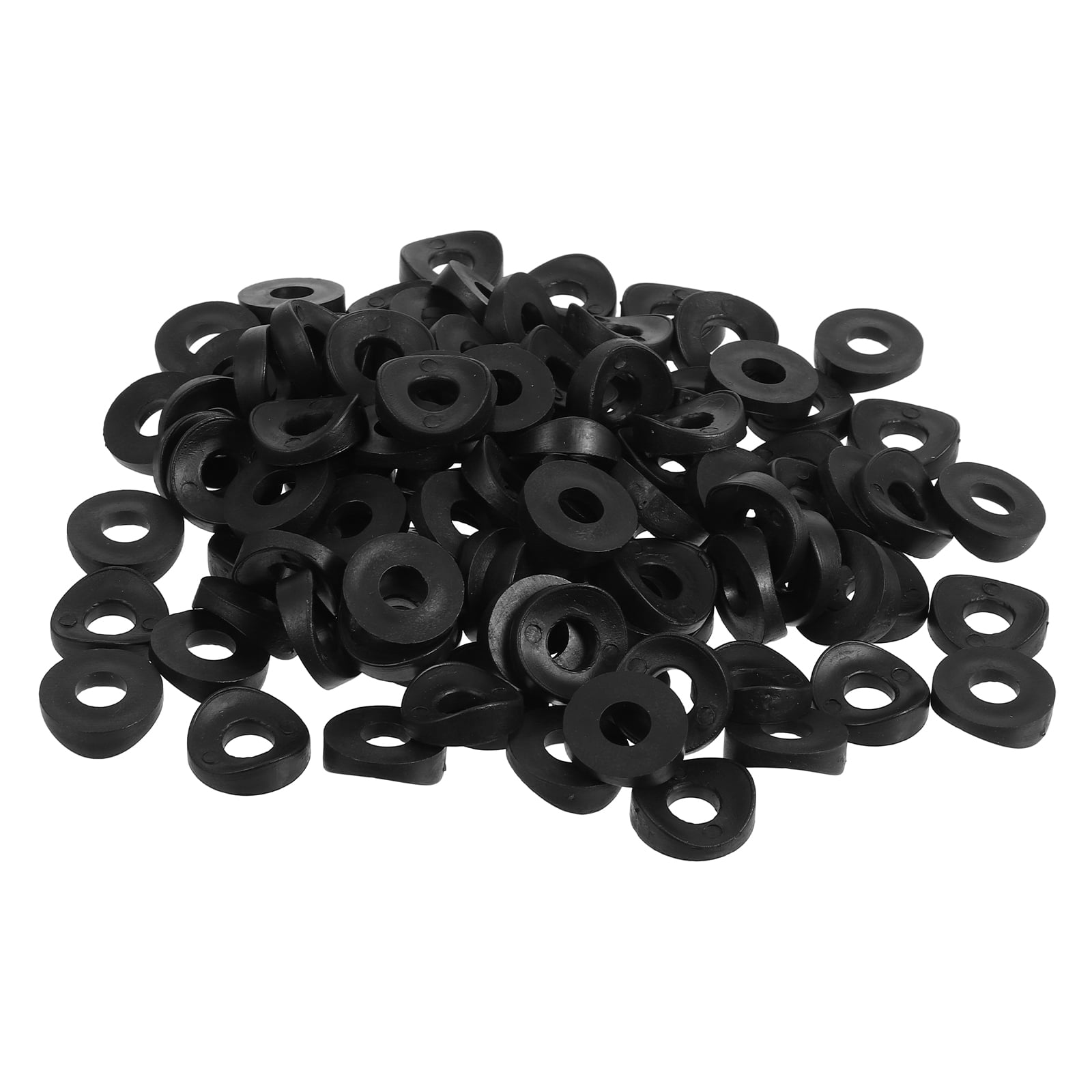 100 Pcs Nut Bolt Washer Assortment Kit Cabinet Rebound Door Stopper ...