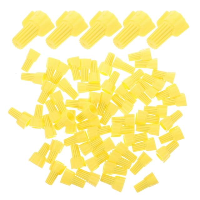 100 Pcs Nuts Automotive Electrical Wire Connectors Nut Wire Terminals ...