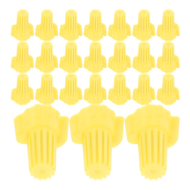 100 Pcs Nuts Automotive Electrical Wire Connectors Screw Terminals ...