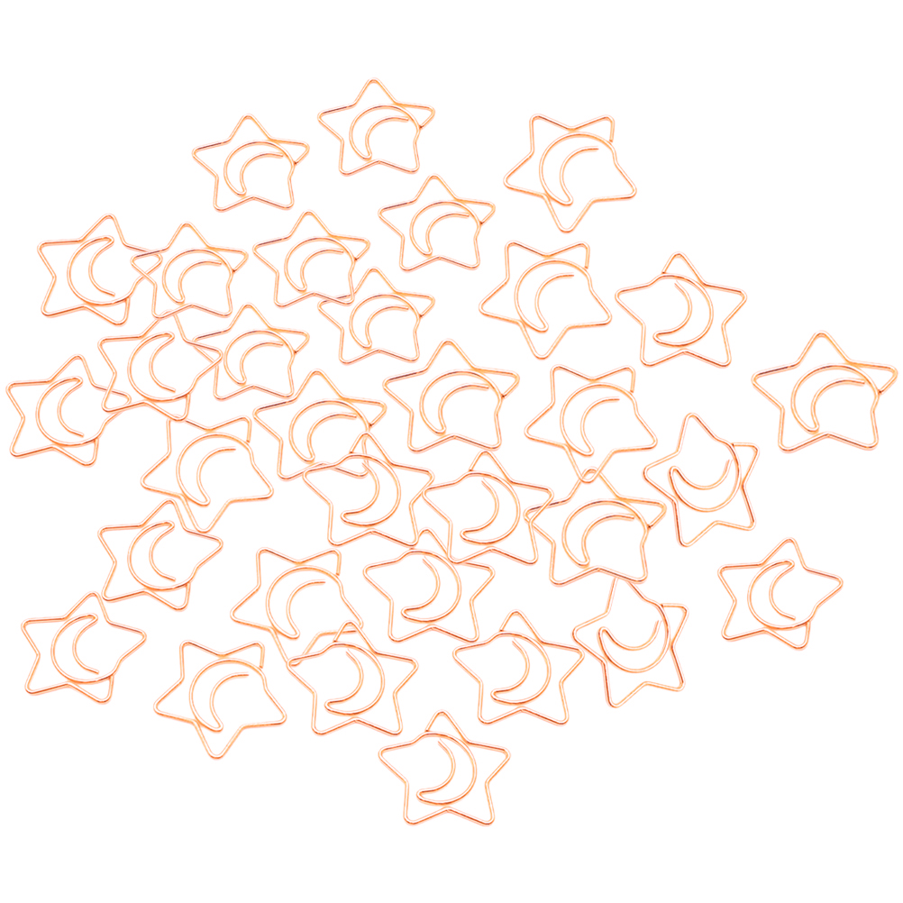 100 Pcs Office Decor Binder Clips Bookmarkers Mini Paper Clips Book ...