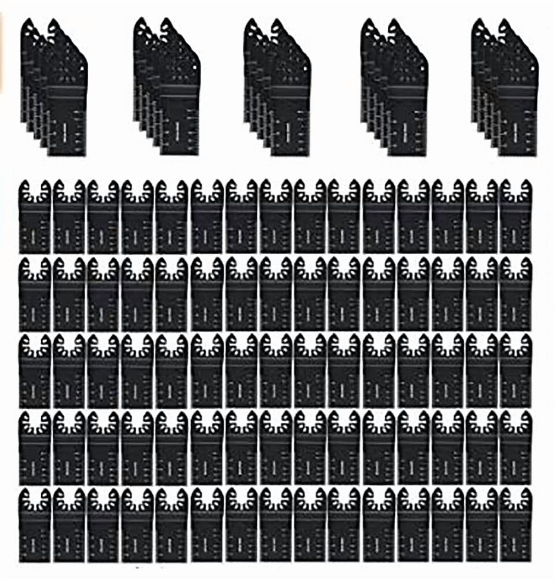 100 Pcs Oscillating Tool Blades, Professional Universal Oscillating Saw ...