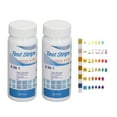 100 Pcs PH Test Strips 6 in 1 PH Chlorine Hardness Alkalinity Cyanuric ...