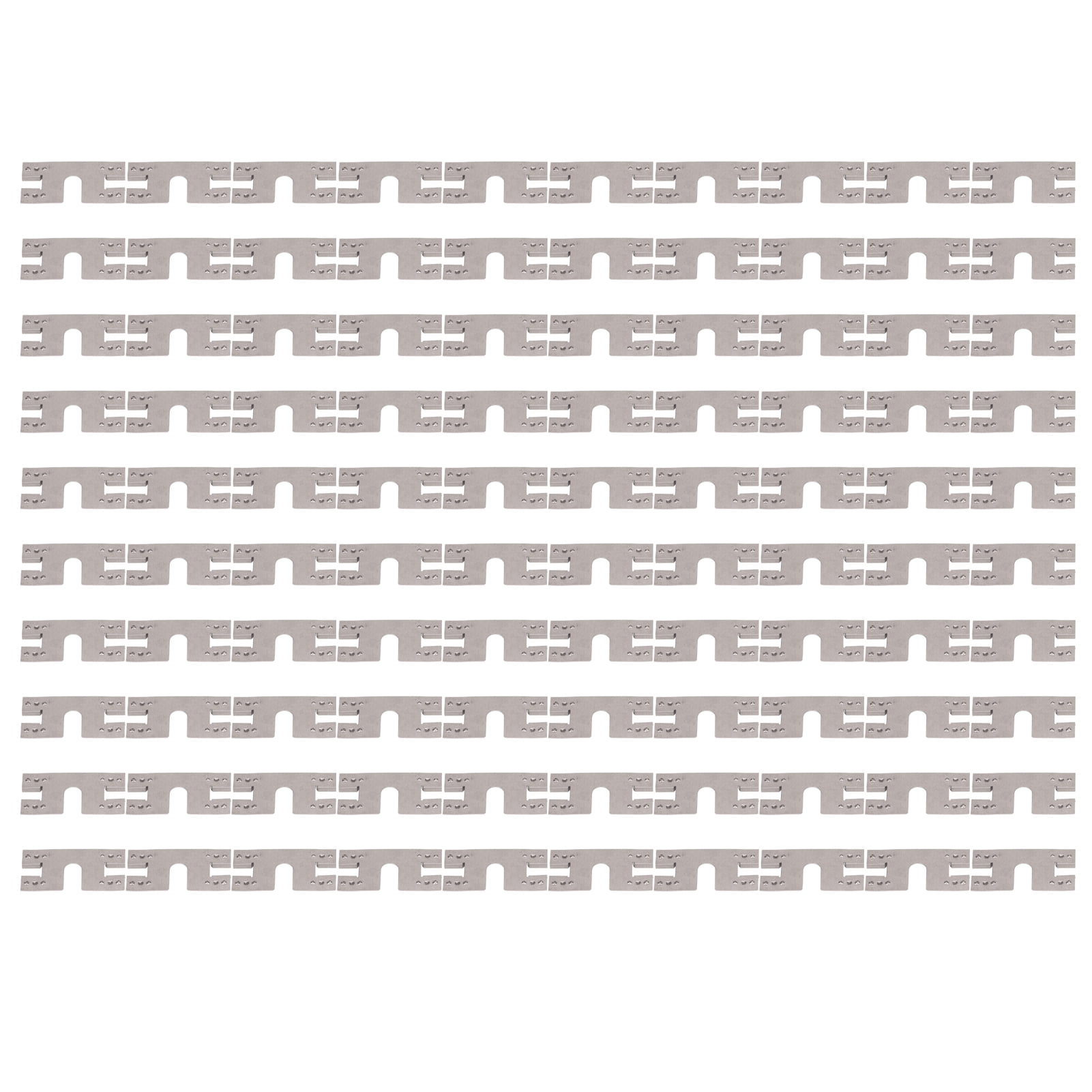 100 Pcs PV Grounding Conductive Gasket Lightning Protection PV ...