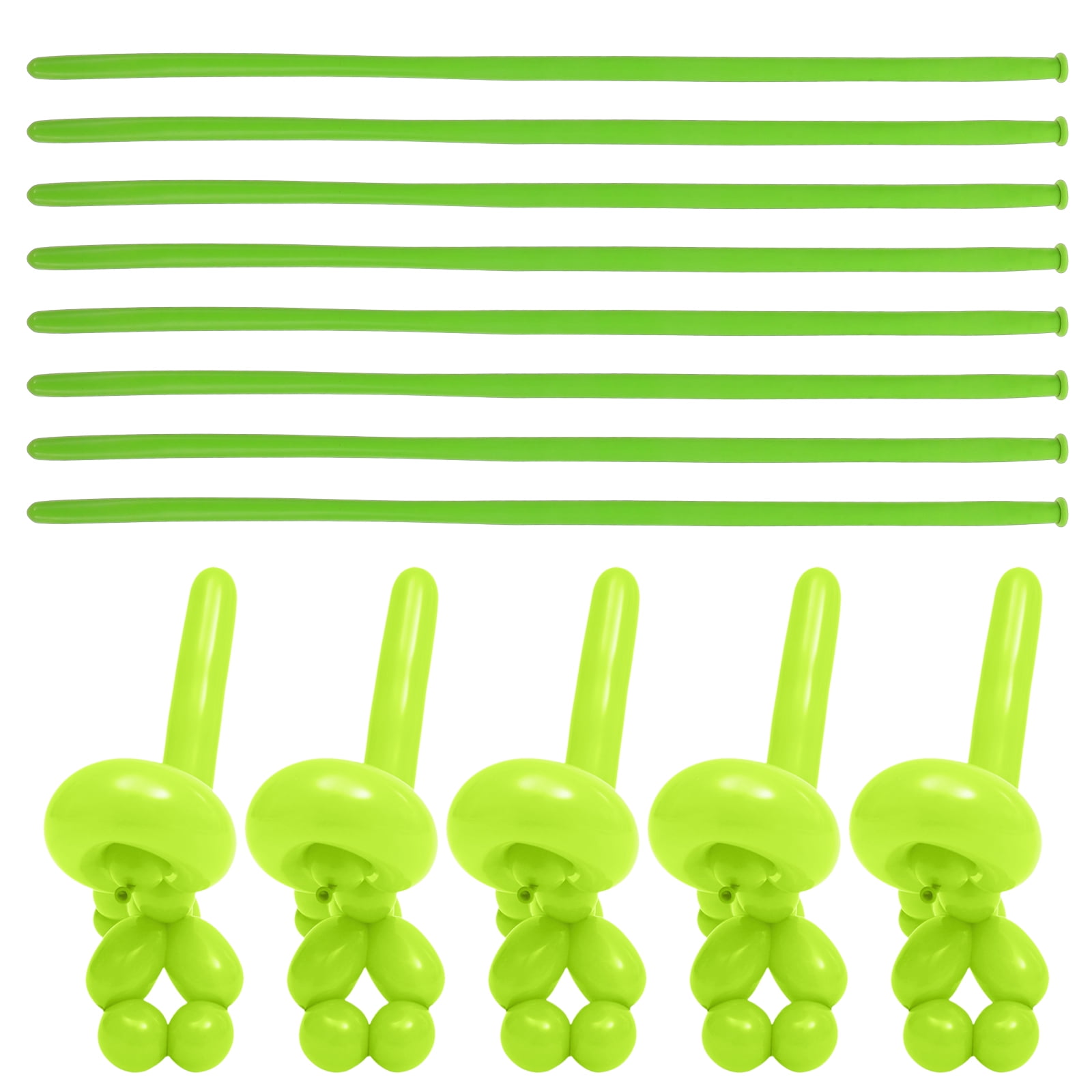 100 Pcs Party Balloons Event Decorations Long Braid Decorative Wedding ...