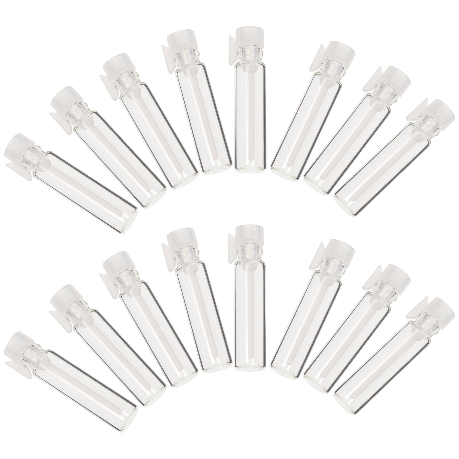 100 Pcs Perfume Refillable Scent Tube Reusable Bottles Tiny Test ...