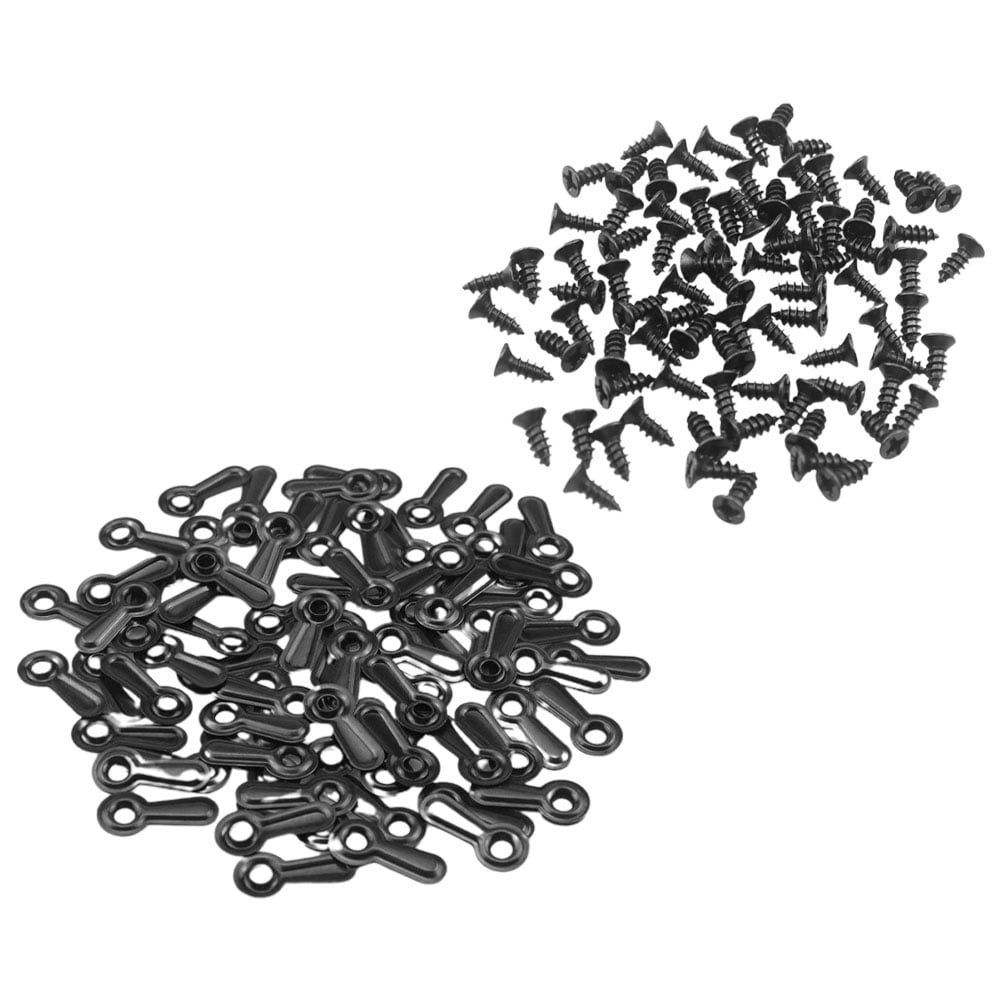 100 Pcs Photo Frame Accessories Picture Frames Hangers Backing Clips ...