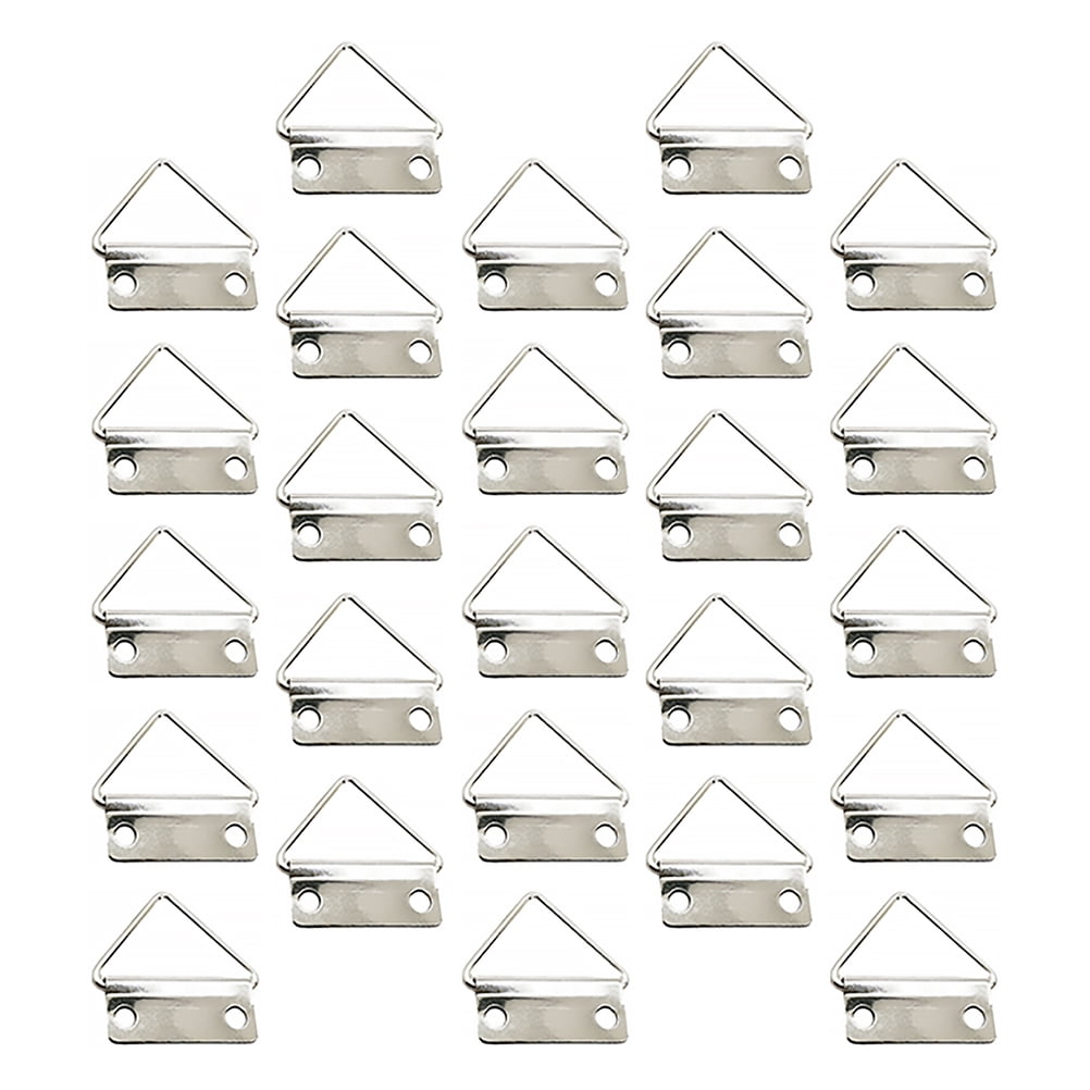 100pcs Triangle Hanging Hooks Picture Photo Oil Painting Mirror Frame ...