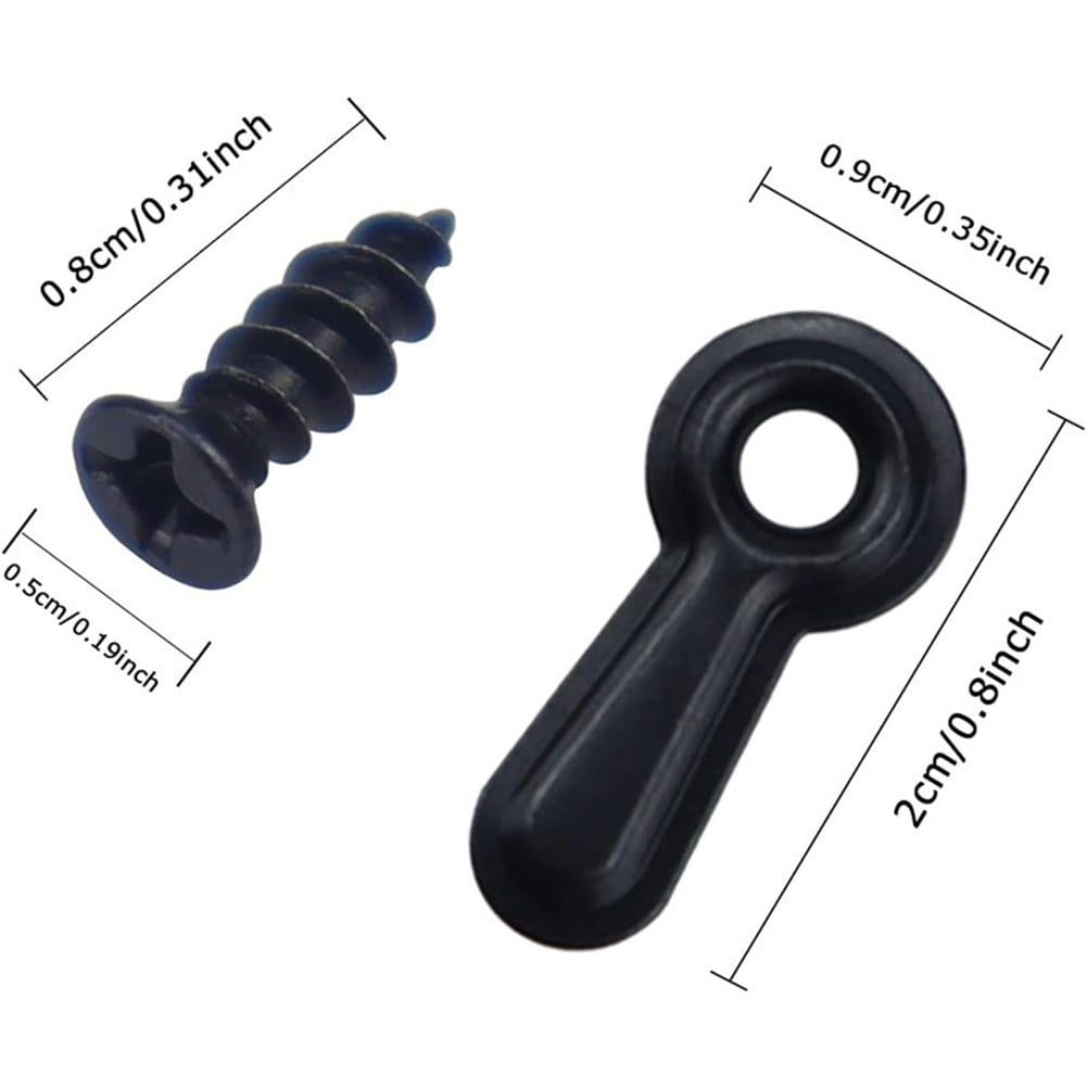 100 Pcs Picture Frame Clips Picture Frame Hardware Backing Clips ...