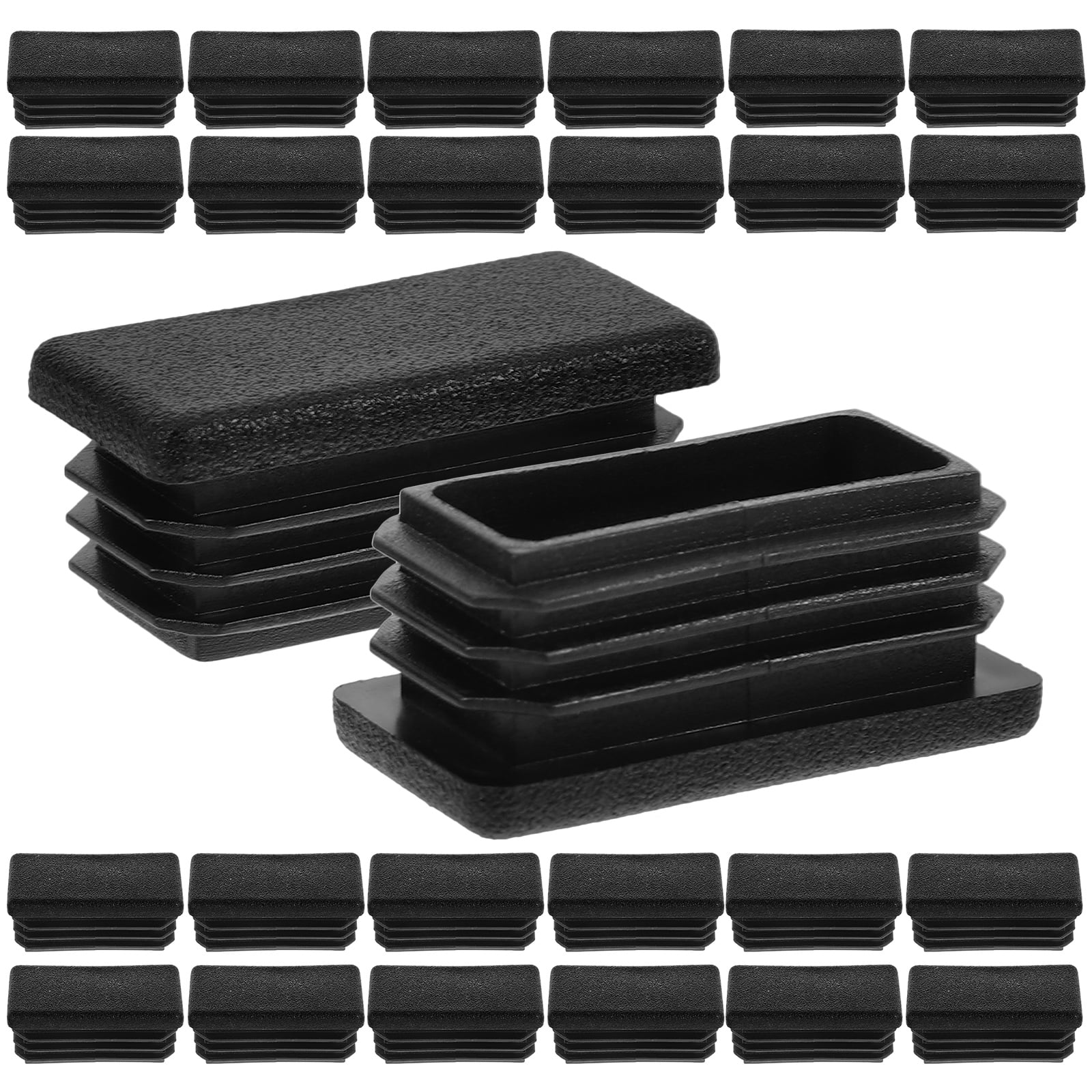 100 Pcs Pipe Plug Rubber Flooring Chair Leg Protectors for Hardwood ...
