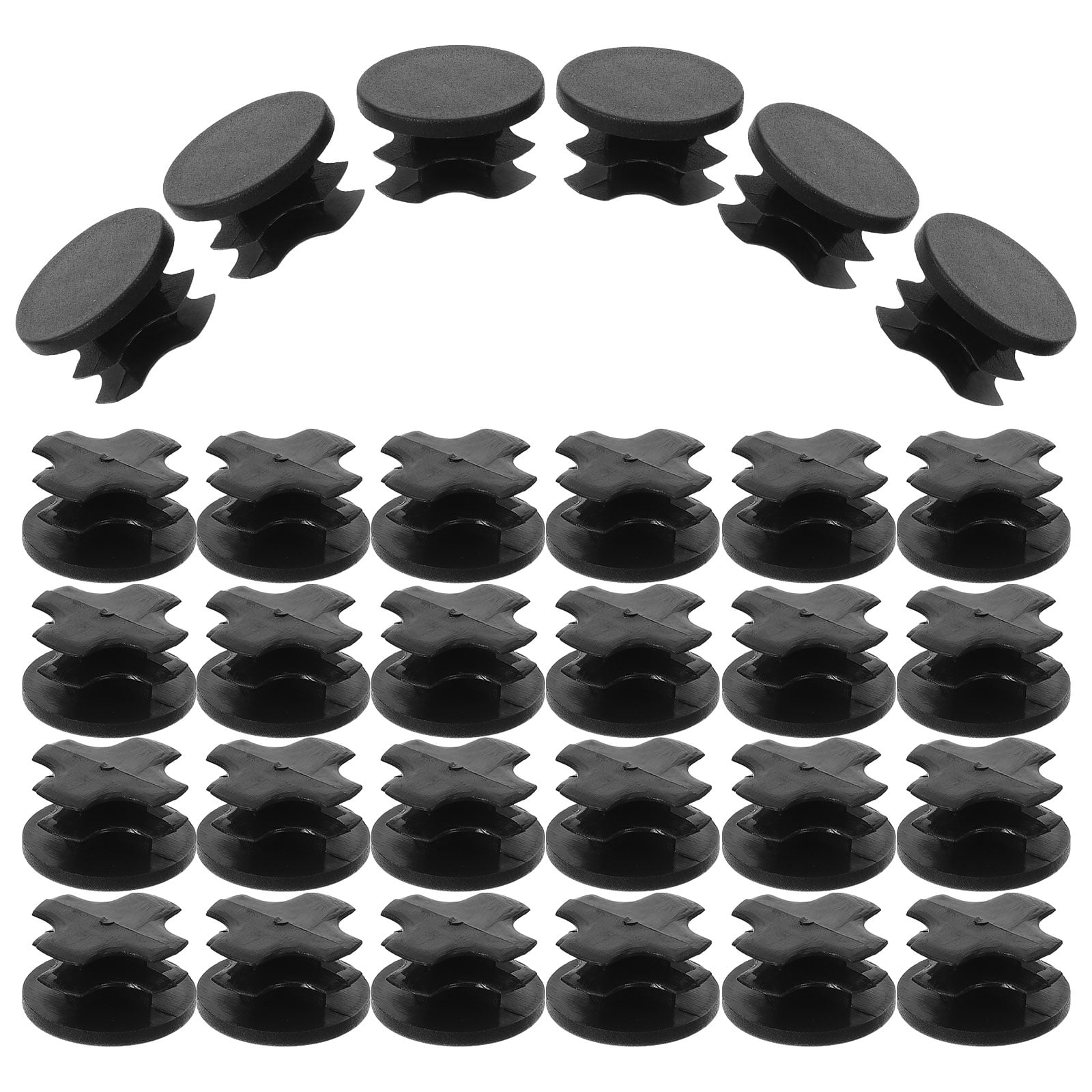 100 Pcs Plastic Stopper Cap Chair Caps Outdoor Chair Leg Caps Chair Leg ...