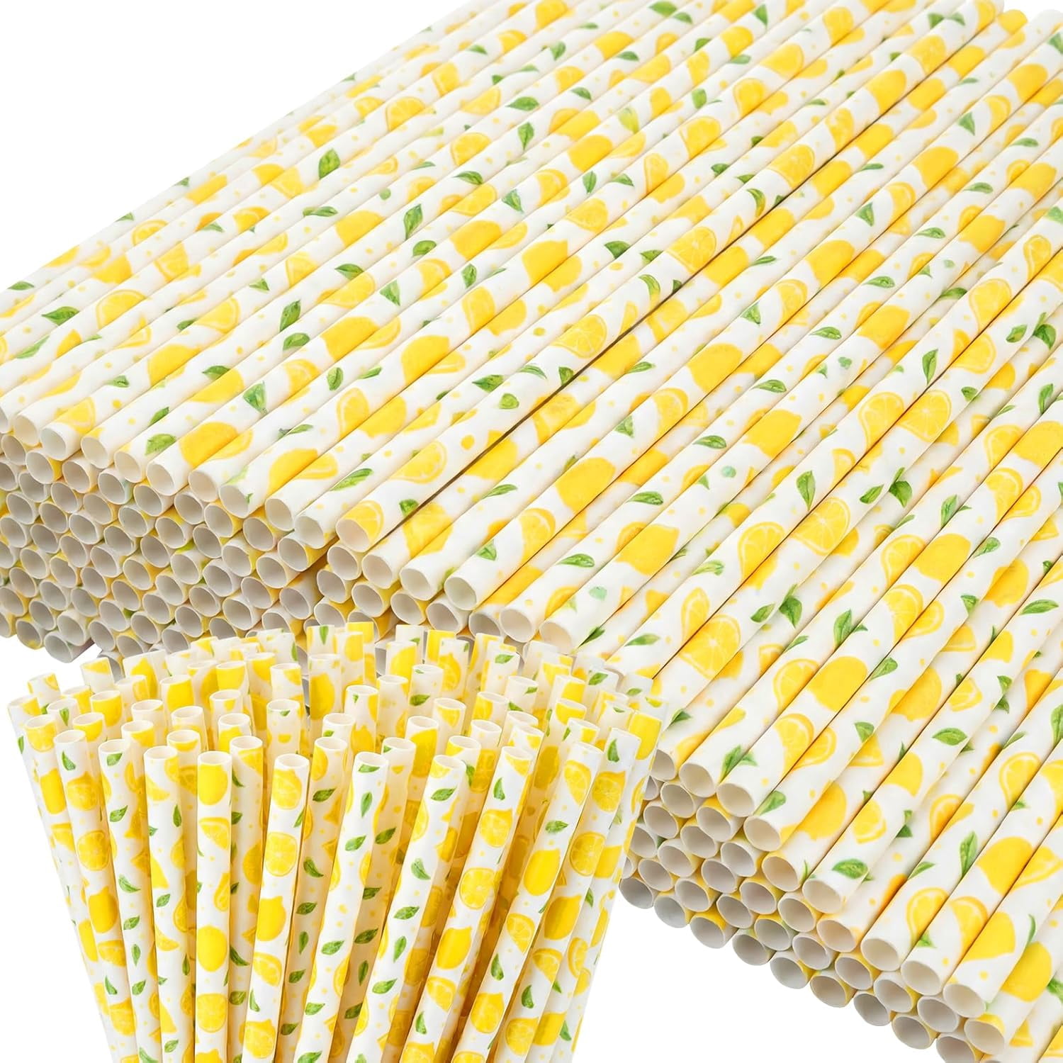 100 Pcs Plastic Straws Disposable Drinking Plastic Straws Reusable ...