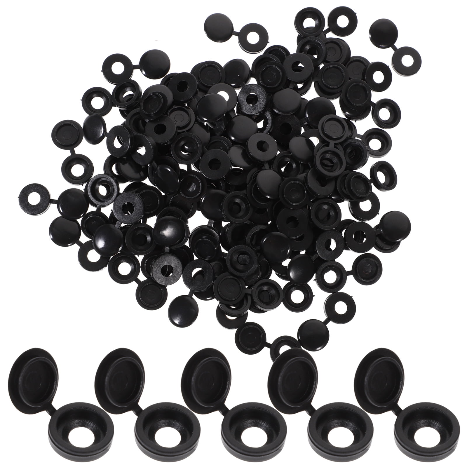 100 Pcs Plug Cap Screw End Caps Hinge Simple Covers - Walmart.com