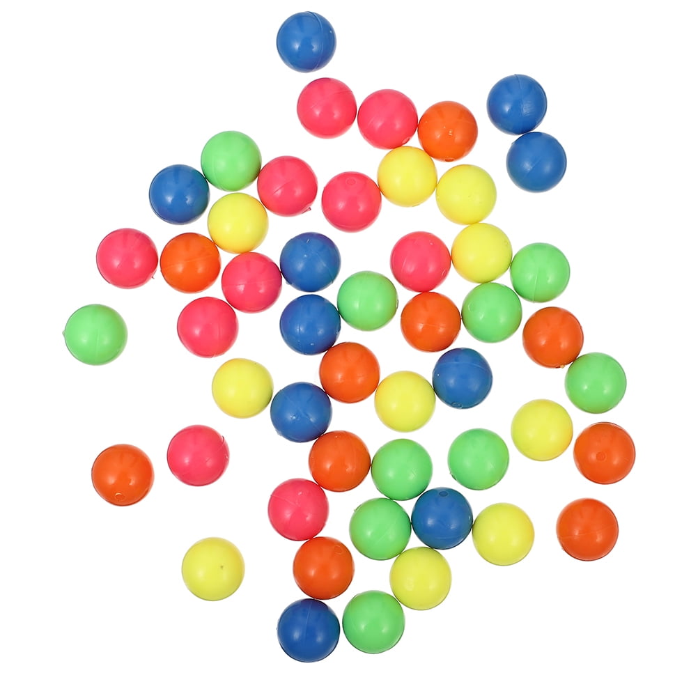 100 Pcs Probability Ball Bagged Toy Hand Eye Coordination Toys Plastic ...