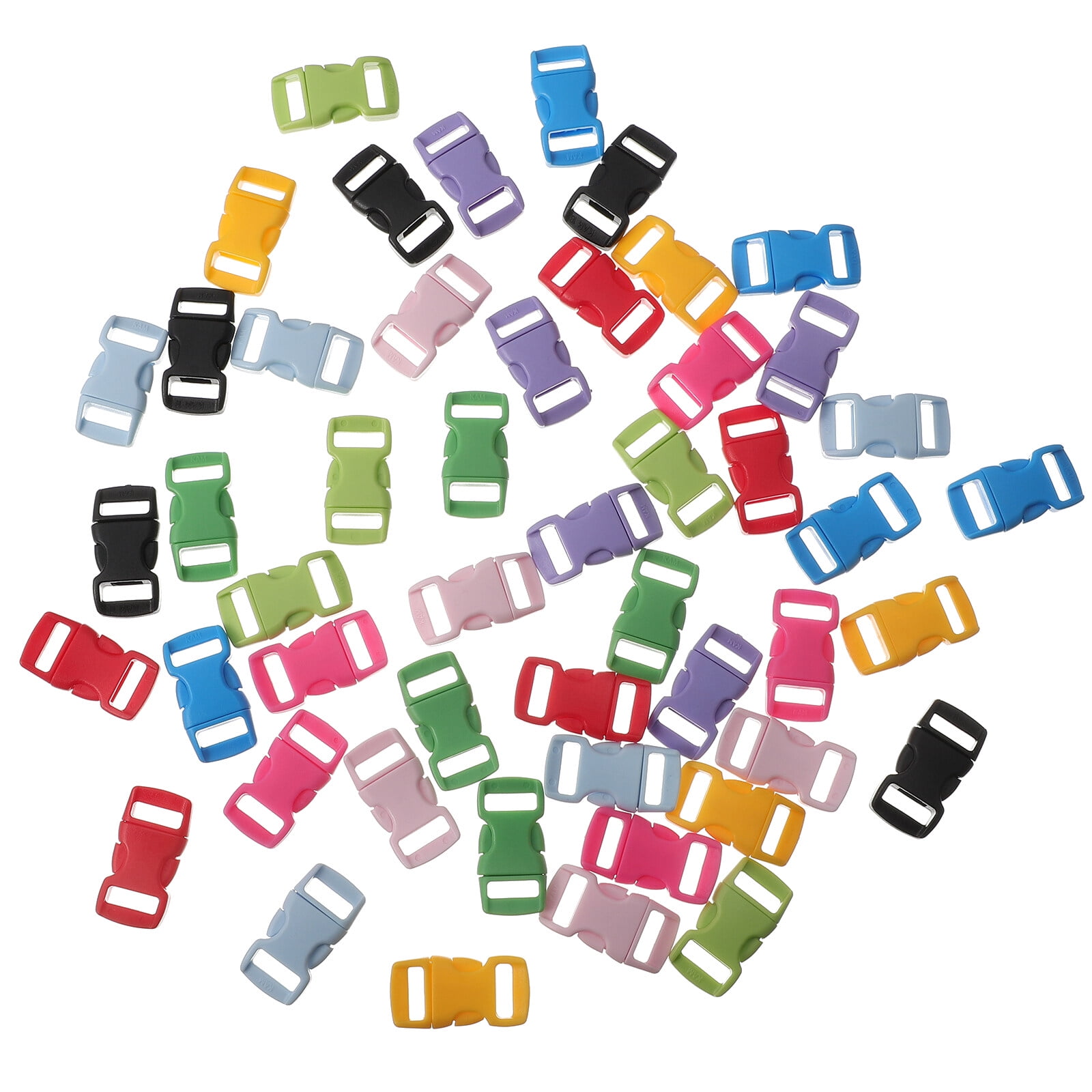 100 Pcs Quick Side Release Replacement Clips Slide Strap Buckle ...