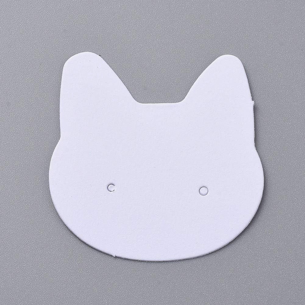 100 Pcs Rabbit Earring Display Cards Cardboard Earring Display Cards ...