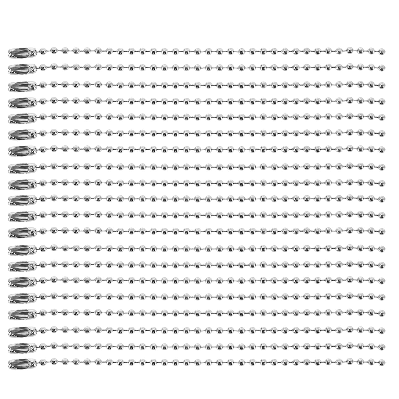 100 Pcs Ring The Chain Decoration Chain Price Tag Chains 12X0.24cm ...