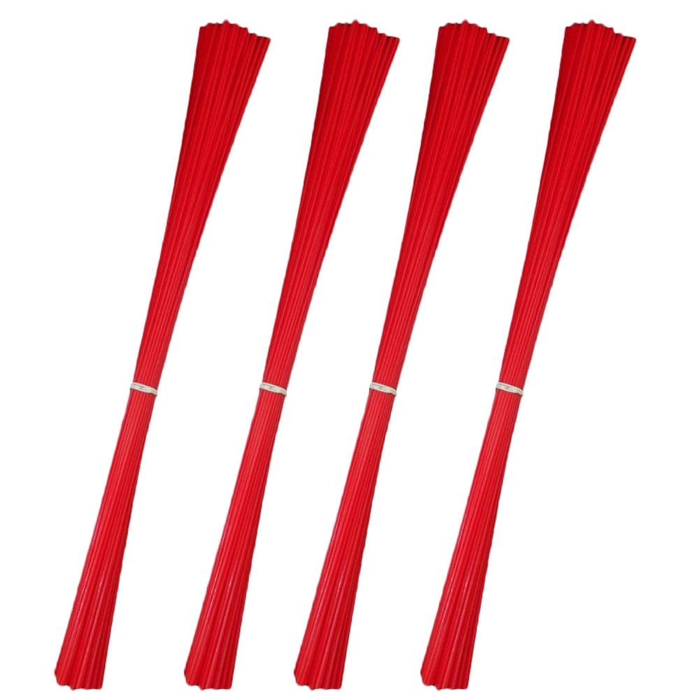 100 Pcs Red Plastic Spray Can Nozzle Straws for Rust Remover ...