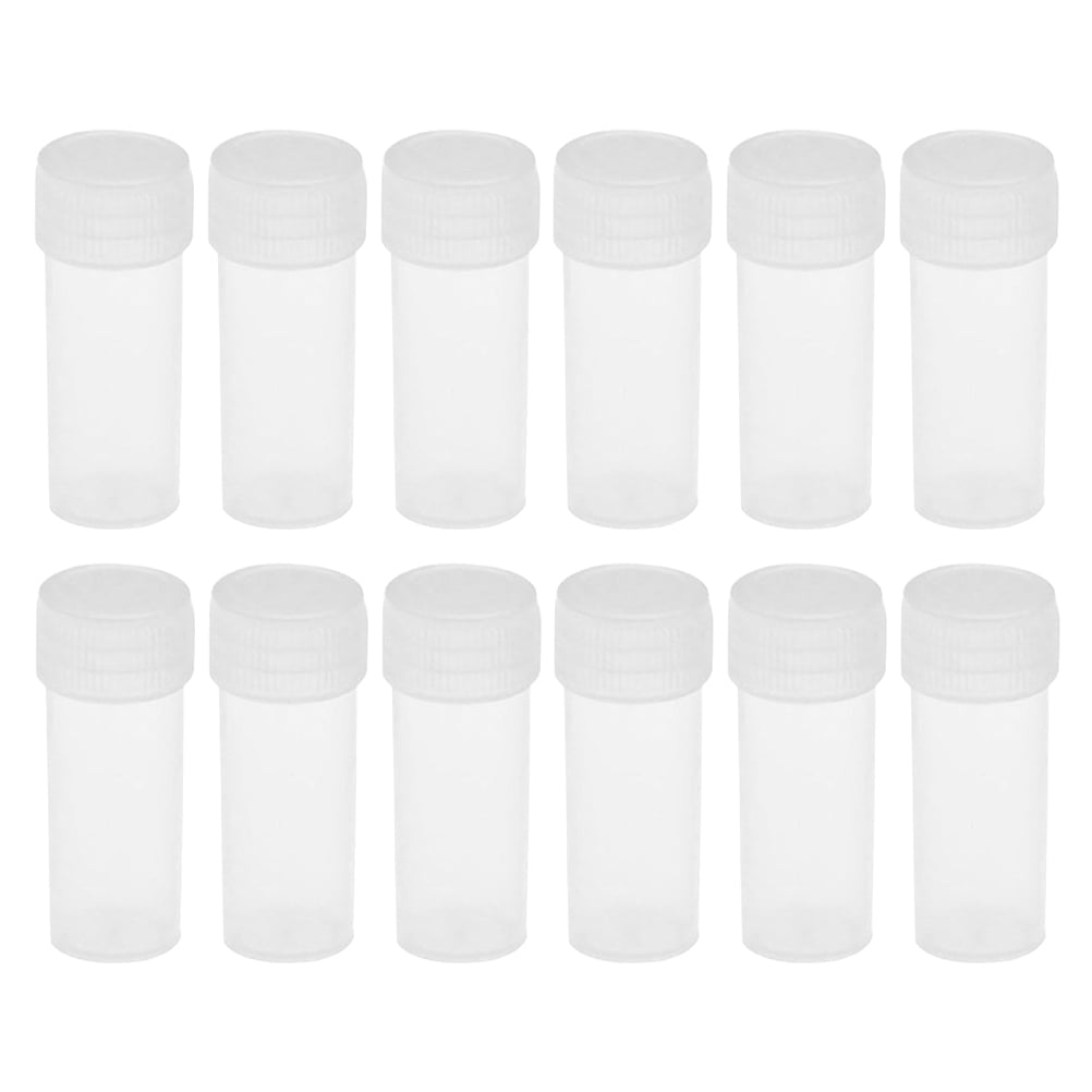 100 Pcs Sample Storage Bottle Container Little Bottled Camping Small Pp ...