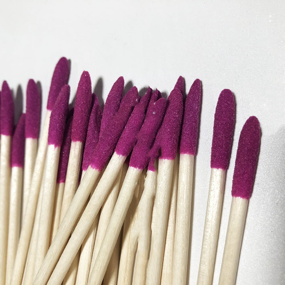 100 Pcs Sanding Sticks, MODANU Fine Detailing Sanding Stick for Plastic ...