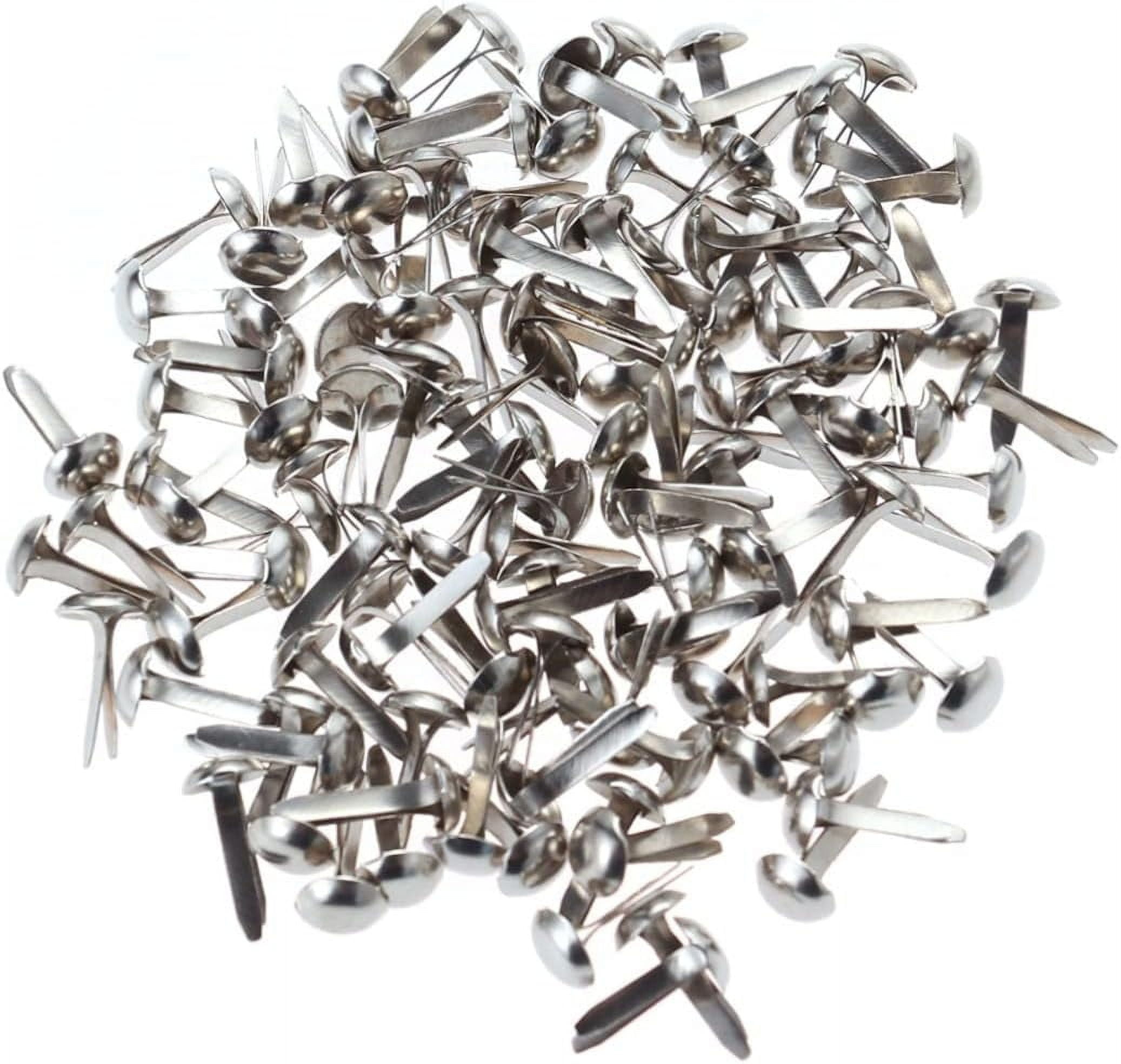 100 Pcs Paper Fasteners Rose Decor Mini Scrapbook Paper Fasteners Brads ...