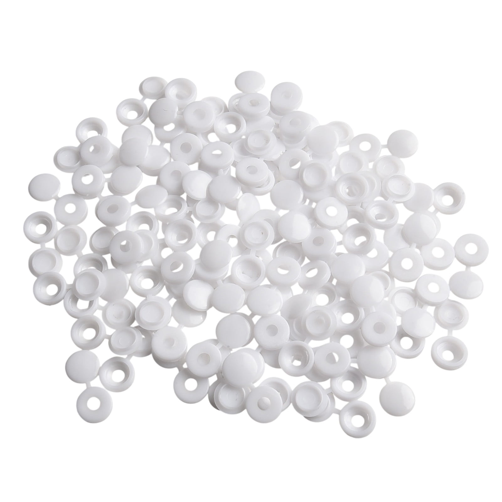 100 Pcs Screw Cap, Black Hinged Screw Cover Cap for Covering M5 Screw ...