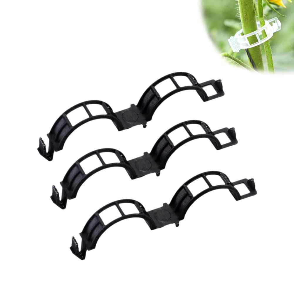 100 Pcs Secured Plastic Plant Clip, 2025 New Plant Clips for Climbing ...